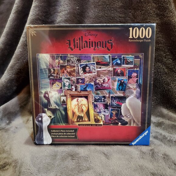 Toys | Disney Villainous Cruella De Vil Villian Puzzle 100 Pieces By ...